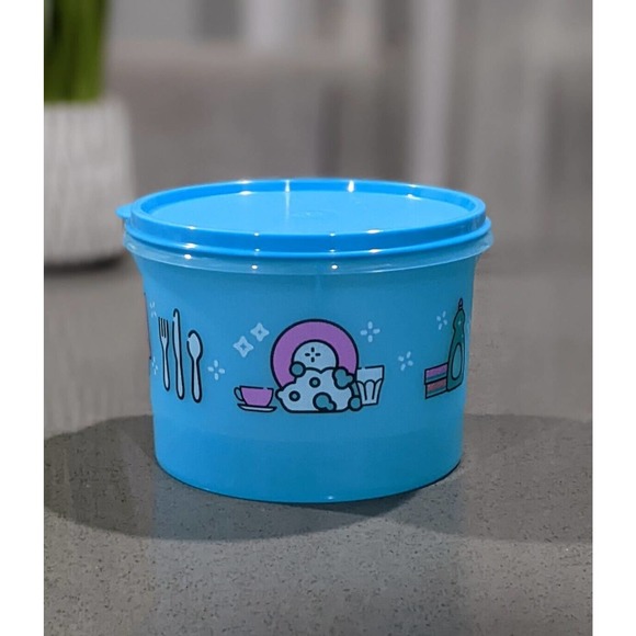 Tupperware | Accents | Tupperware Round Nesting Soapdetergent Canister ...